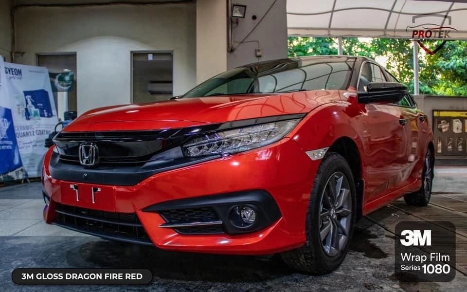 3M Wrap Film 2080-G363 Gloss Dragon Fire Red - G2Technik