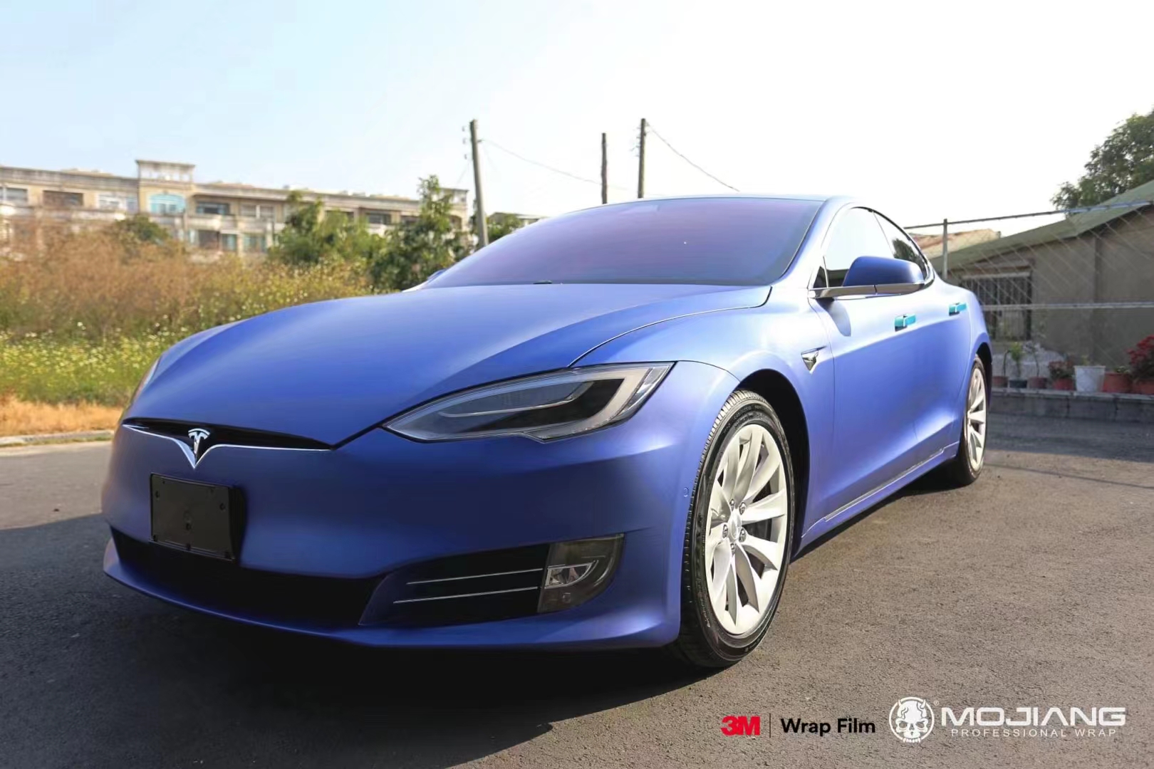 3M Wrap Film 2080-M217 Matte Slate Blue Metallic - G2Technik