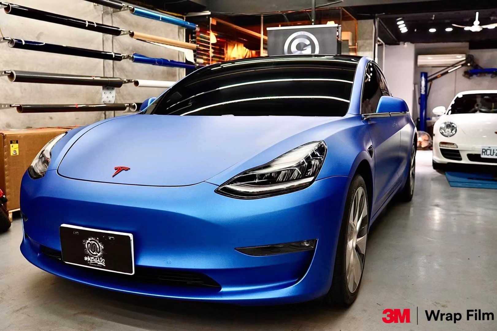 3M Wrap Film 2080-M227 Matte Blue Metallic - G2Technik