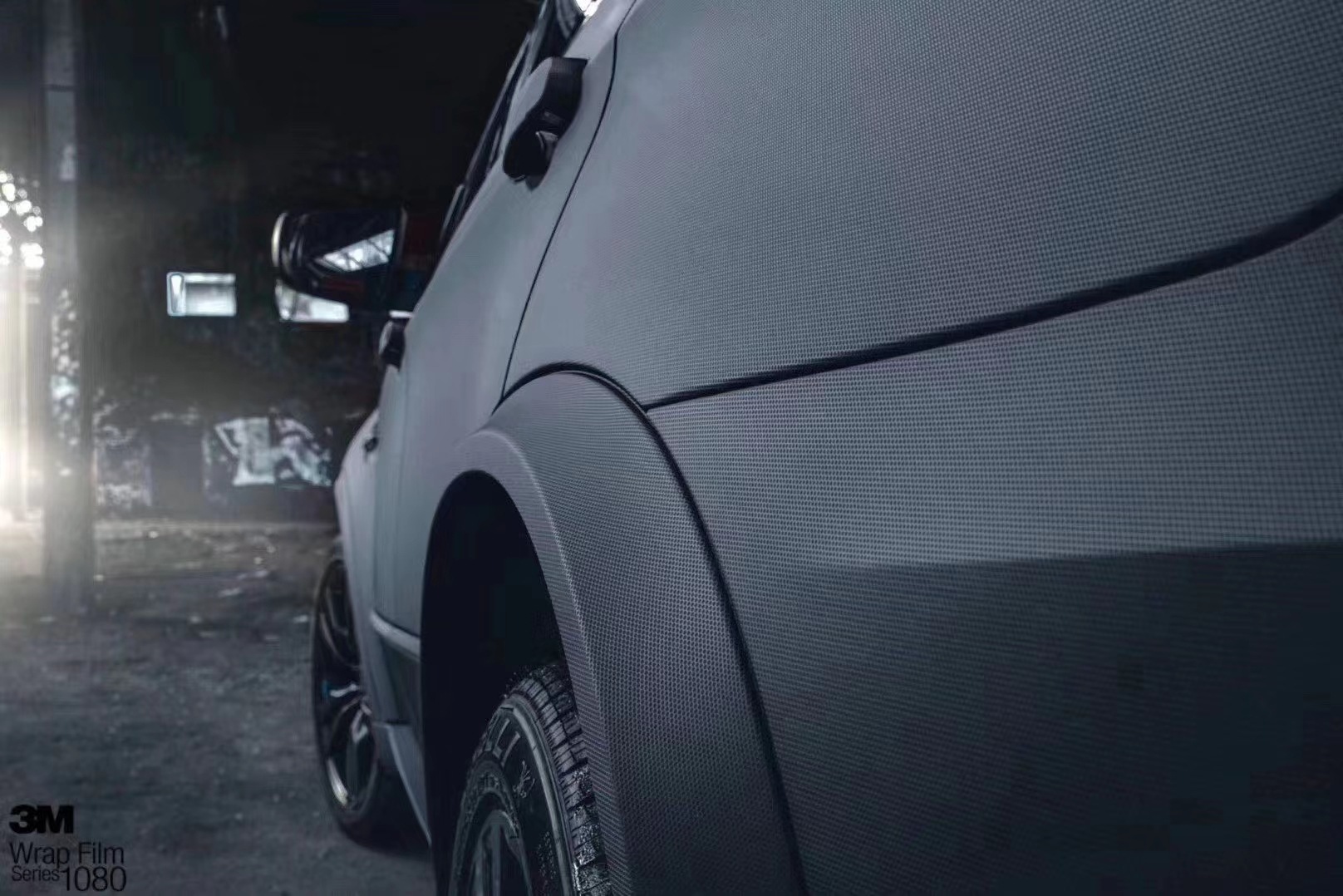 3M Wrap Film 2080-MX12 Textured Matrix Black - G2Technik