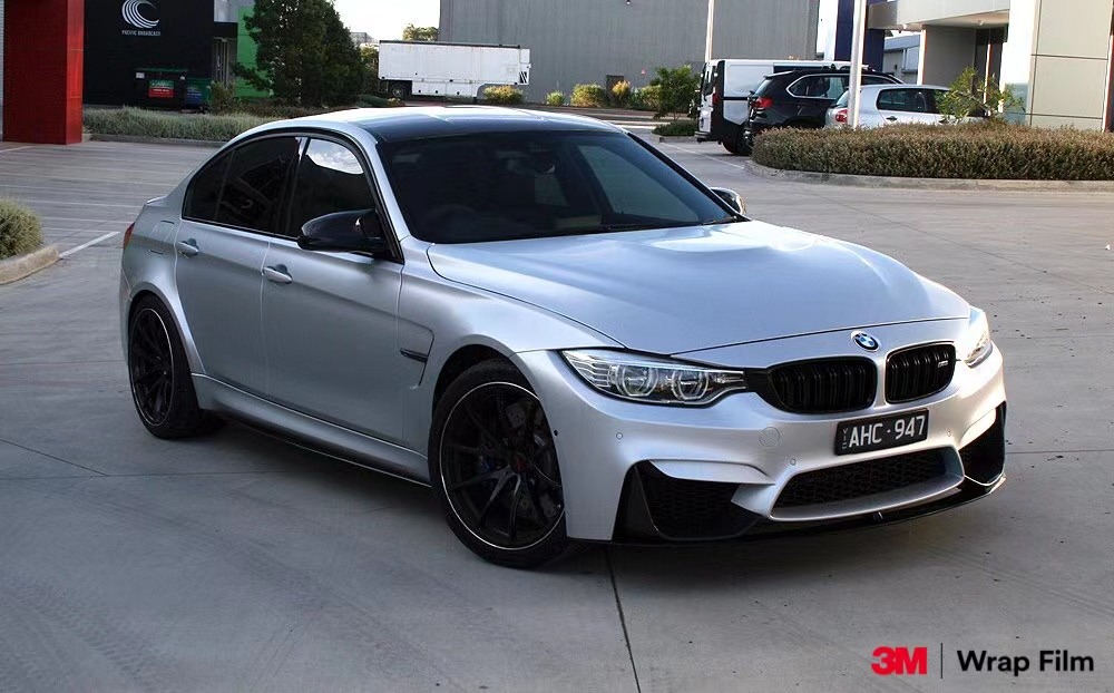 3M Wrap Film 2080-S120 Satin White Aluminum - G2Technik