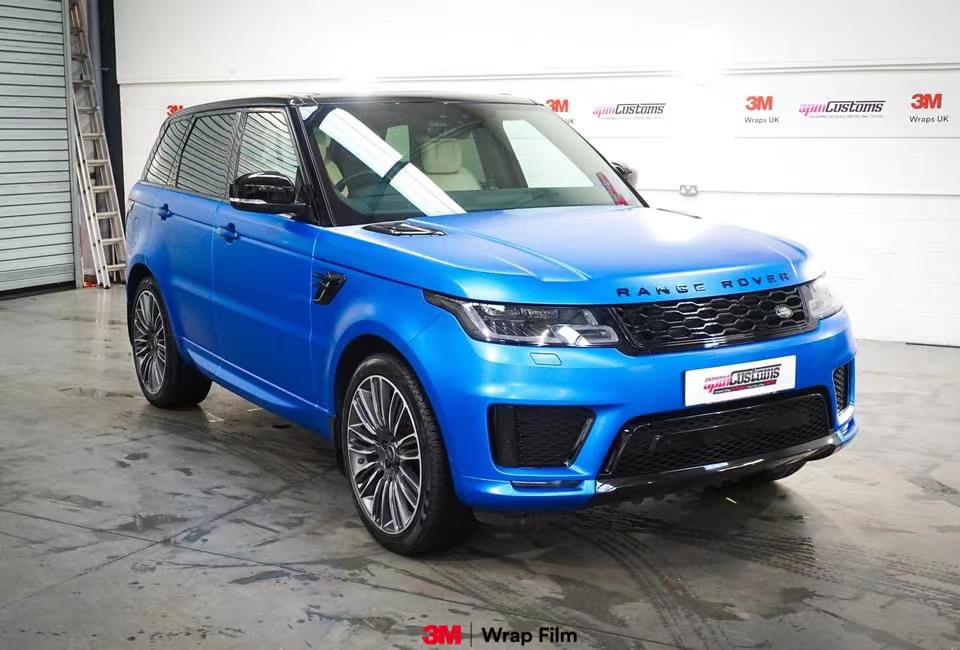 3M Wrap Film 2080-S347 Satin Perfect Blue - G2Technik