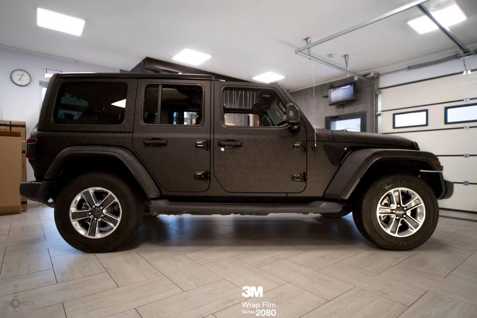 3M Wrap Film 2080-SB12 Textured Shadow Black - G2Technik