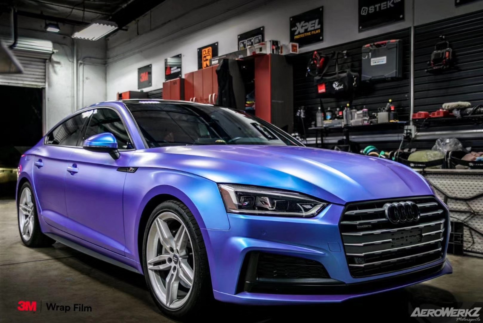 3M Wrap Film 2080-SP277 Color-Flips Satin Glacial Frost - G2Technik