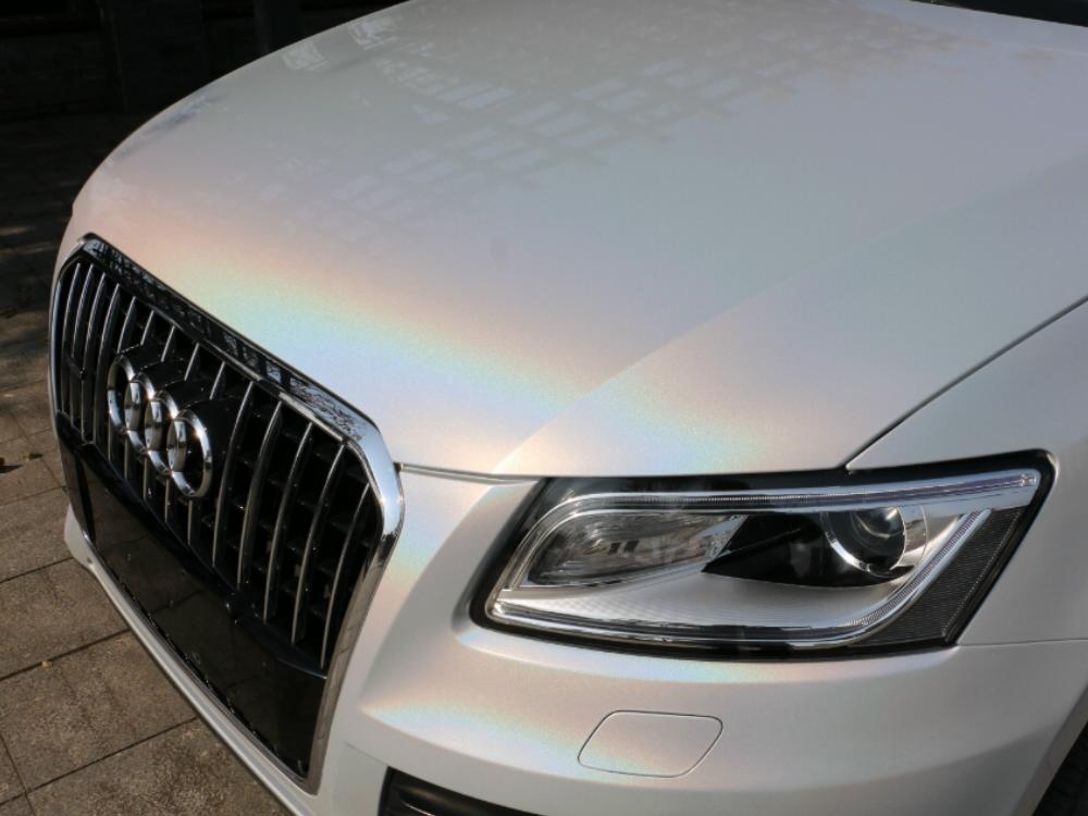 Matte Laser White Vinyl Color Wrap Film - G2Technik