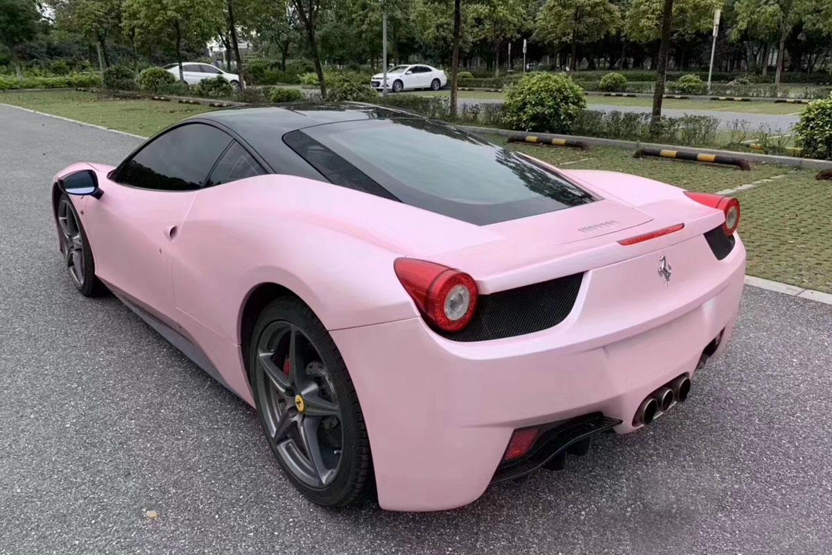Metal Cherry Pink Vinyl Color Wrap Film - G2Technik
