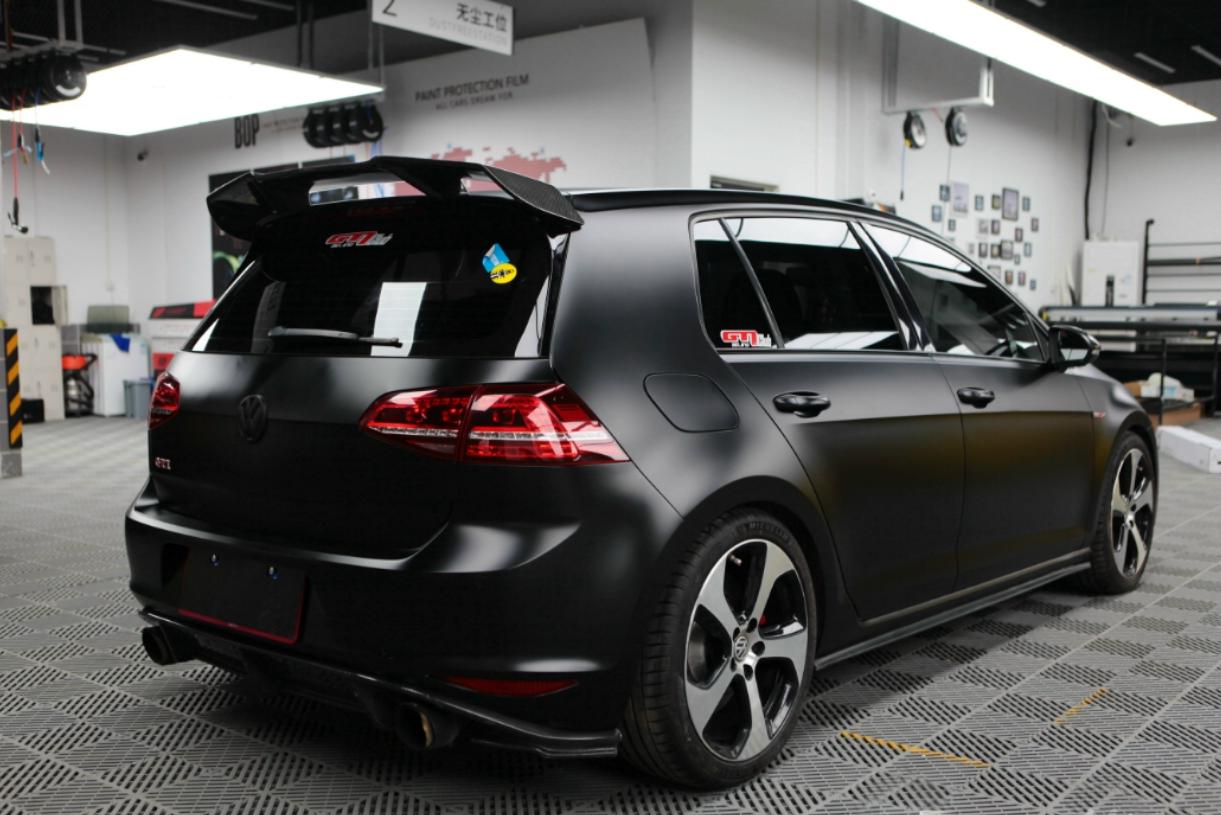 Matte Frosted Black Vinyl Color Wrap Film - G2Technik