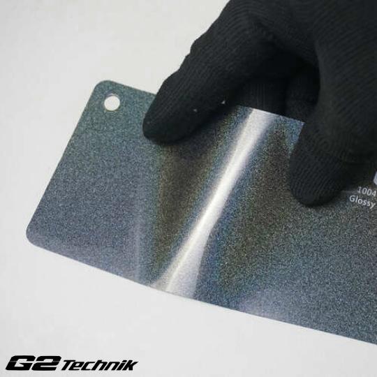 Gloss Laser Grey Vinyl Color Wrap Film - G2Technik