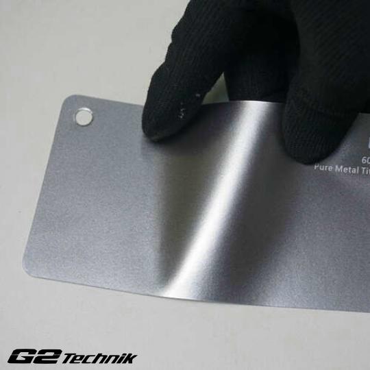 Metal Titanium Grey Vinyl Color Wrap Film - G2Technik